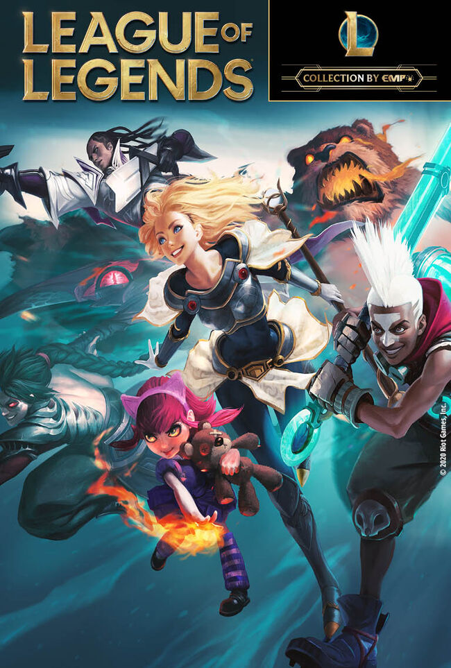 League Of Legends Merch online now • EMP LoL Shop