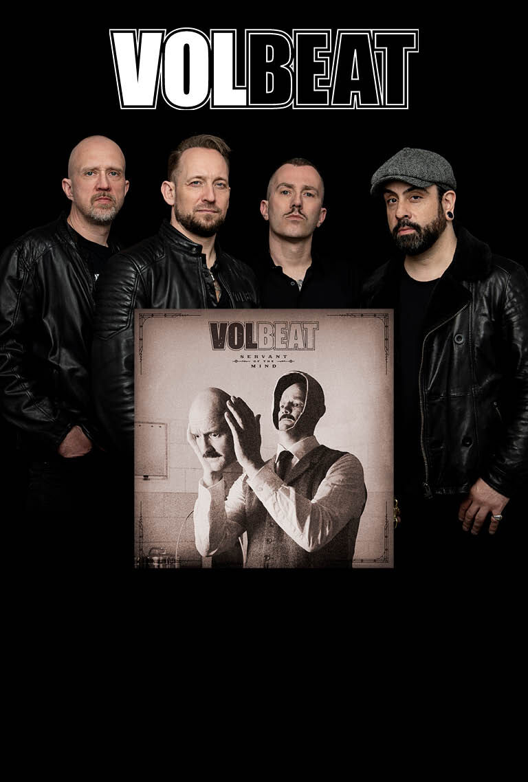 Volbeat Merchandise | Rewind, Replay, Rebound | EMP Band Shop