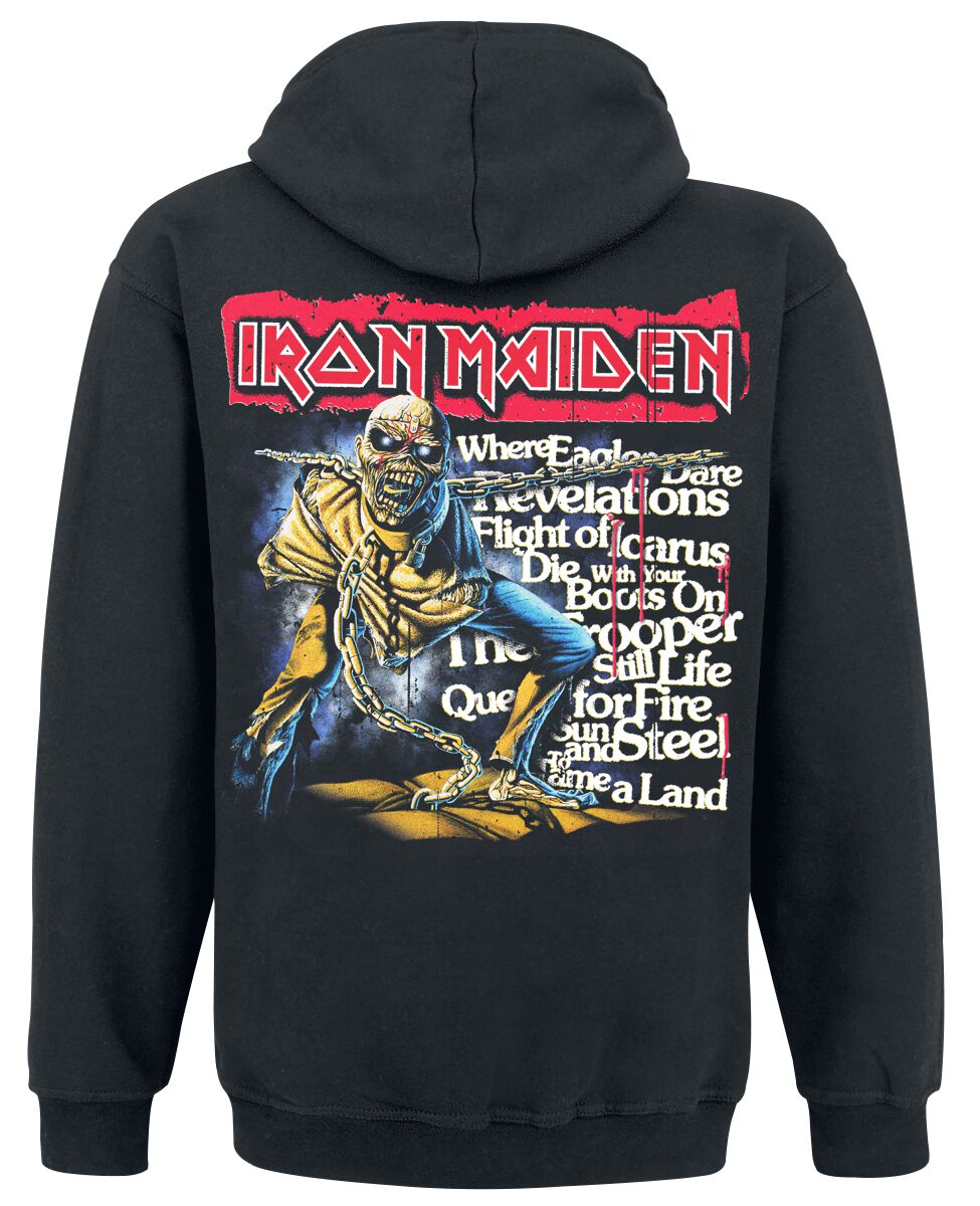 POM Red Strip Logo Tracklist | Iron Maiden Hoodie | EMP