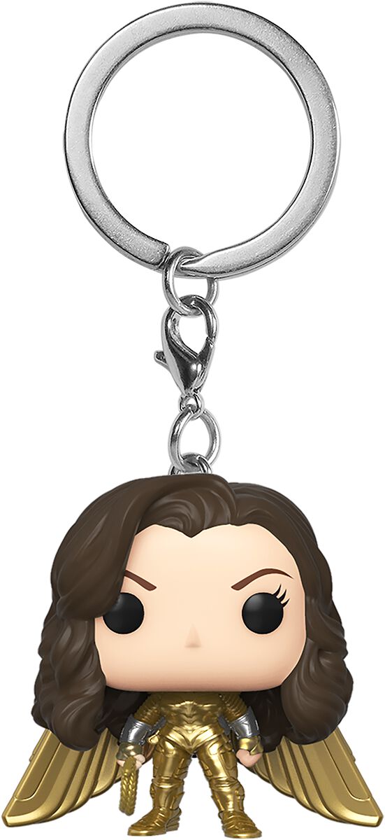 1984 - Wonder Woman Without Helmet Pocket POP! Keychain | Wonder Woman ...