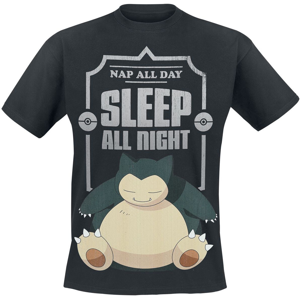 Snorlax - Sleep All Night | Pokémon T-Shirt | EMP
