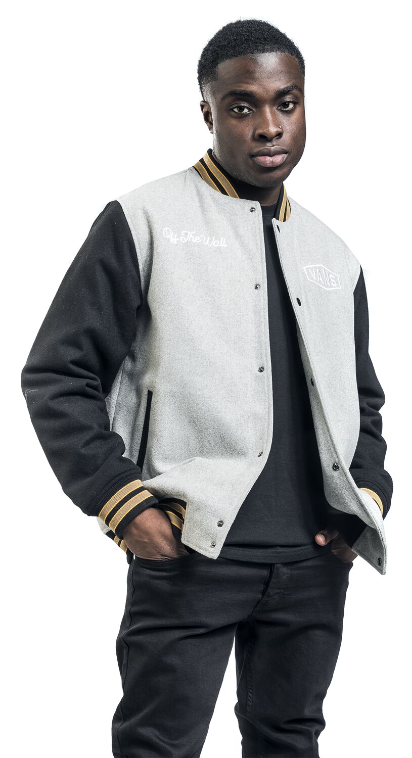 CHECKERBOARD RESEARCH VARSITY JACKET | Vans Varsity Jacket | EMP