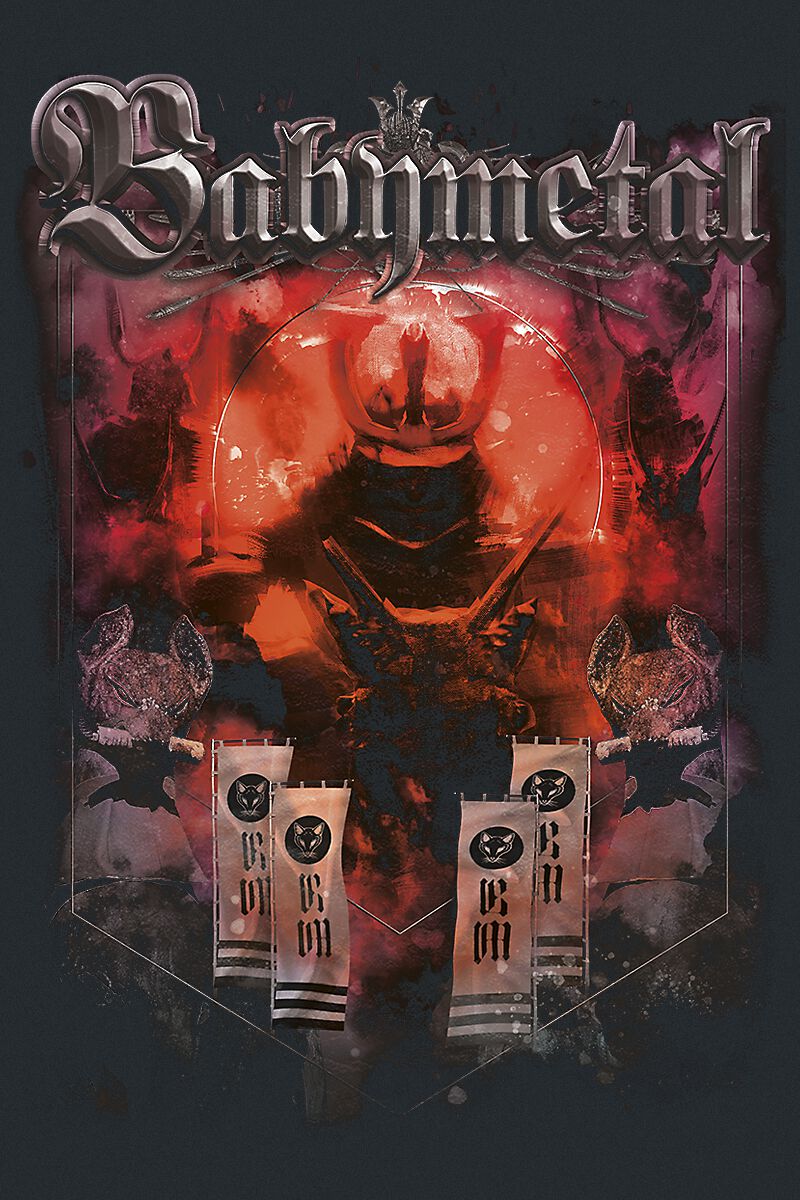 Red Demon Flags | Babymetal T-Shirt | EMP