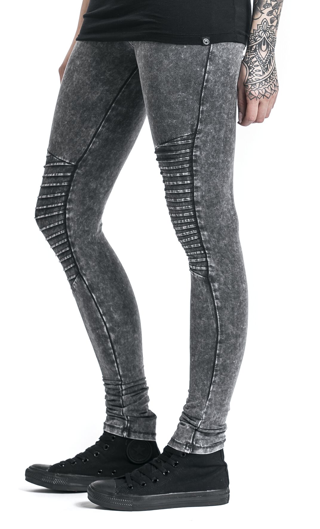 Ladies Denim Jersey Leggings | Urban Classics Leggings | EMP