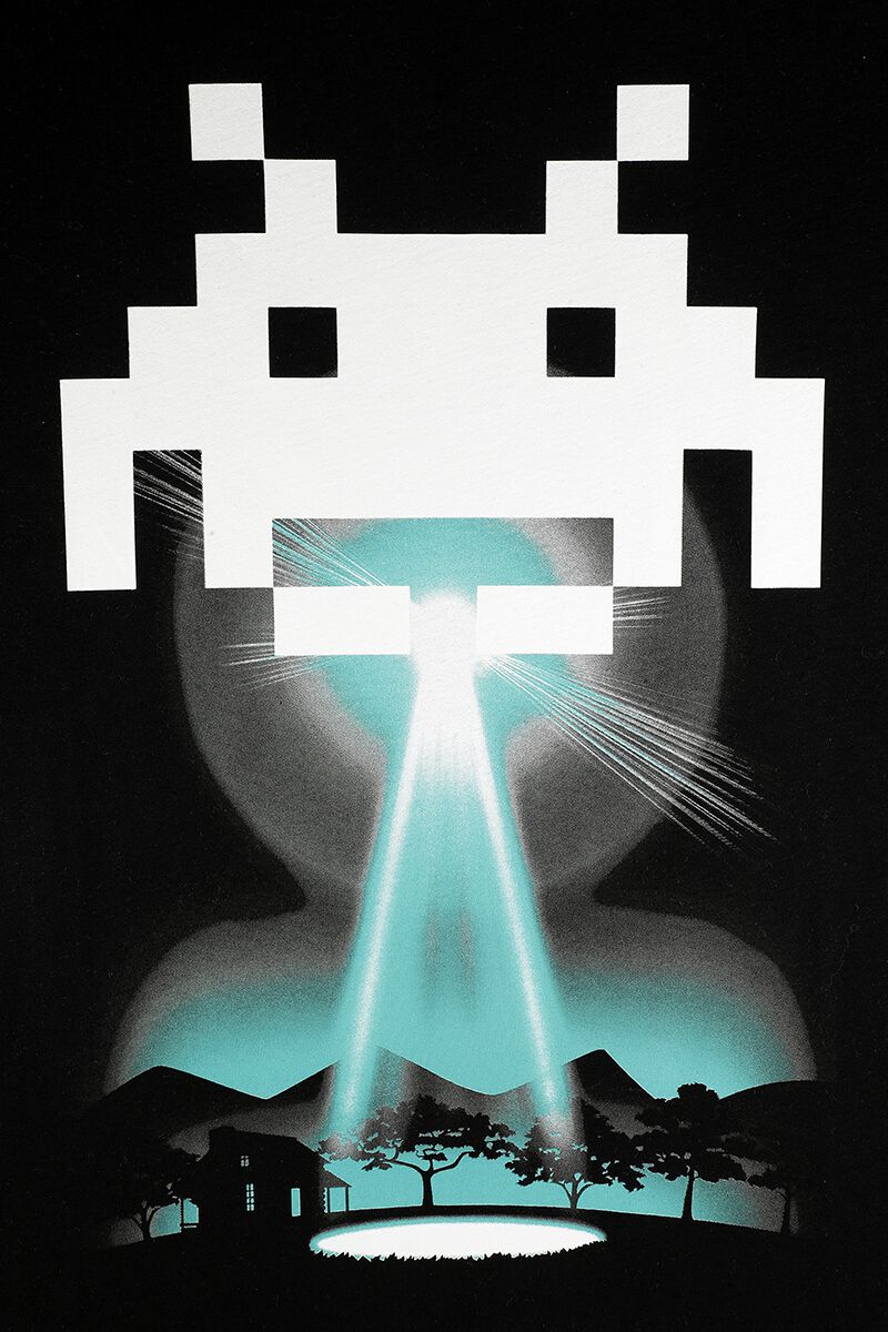 Beam Me Up Alien | Space Invaders T-Shirt | EMP
