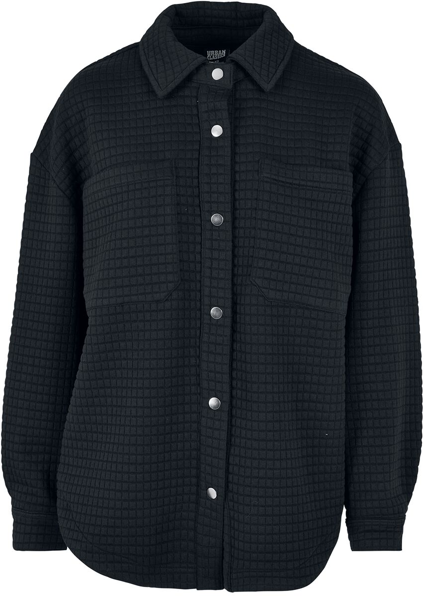 Ladies’ quilted sweater overshirt | Urban Classics Longsleeve | EMP