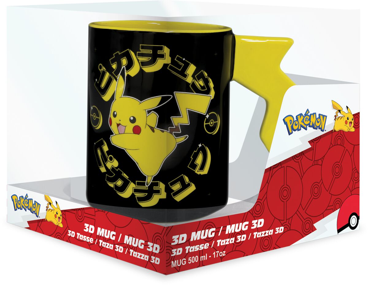 Pikachu lightning - 3D mug | Pokémon Cup | EMP