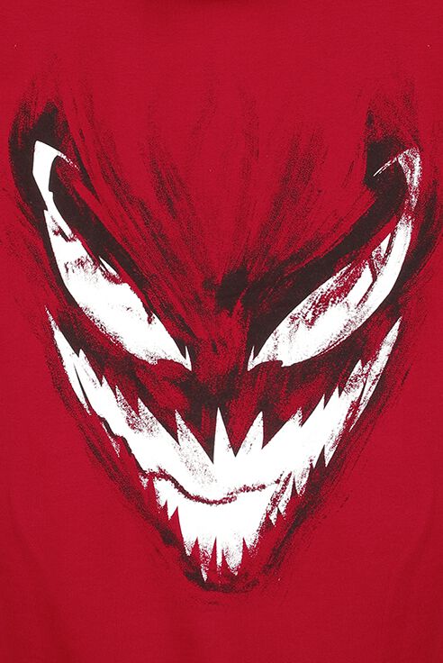 Carnage - X Face | Venom (Marvel) Hooded sweater | EMP