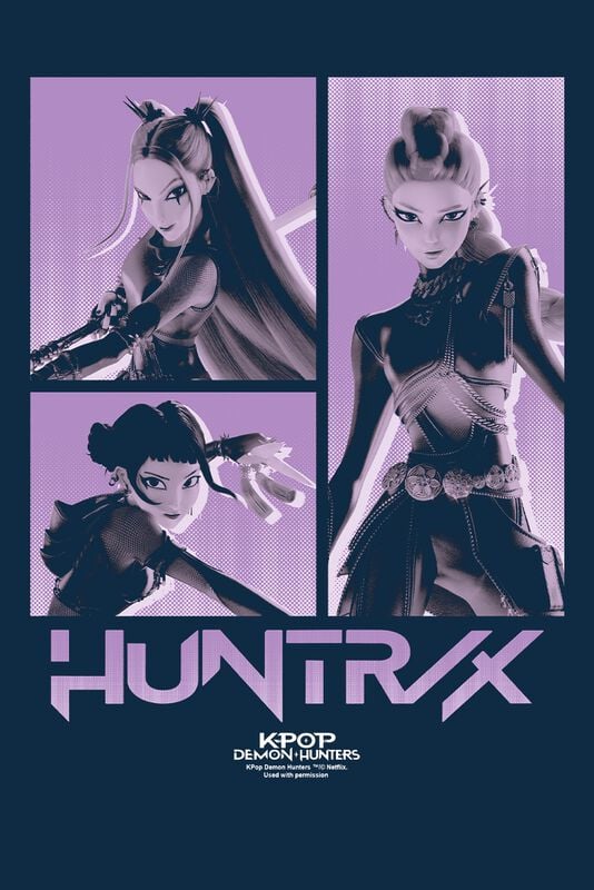 Huntrix | KPop Demon Hunters T-Shirt | EMP