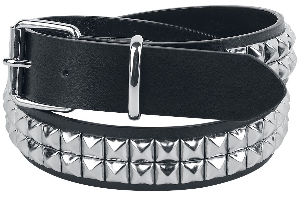 Black Two-Row Studded Belt | Black Premium by EMP Belt | EMP