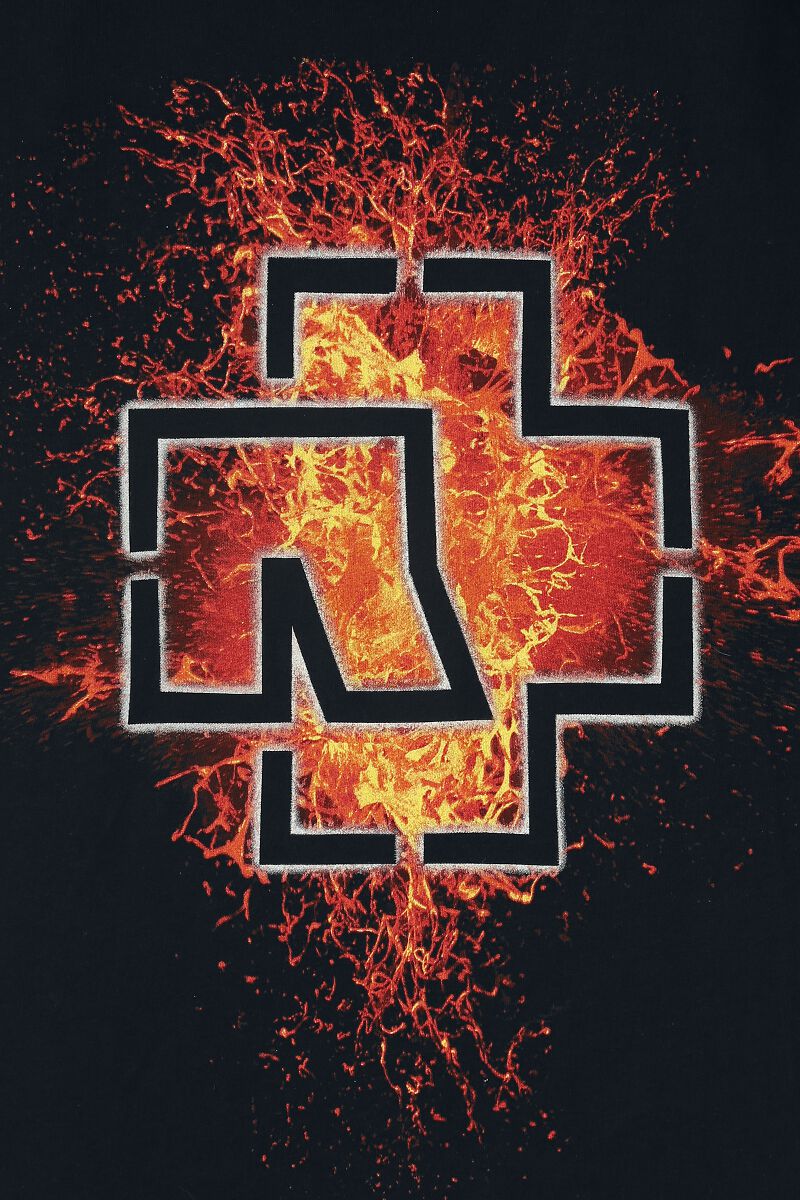 rammstein logo red