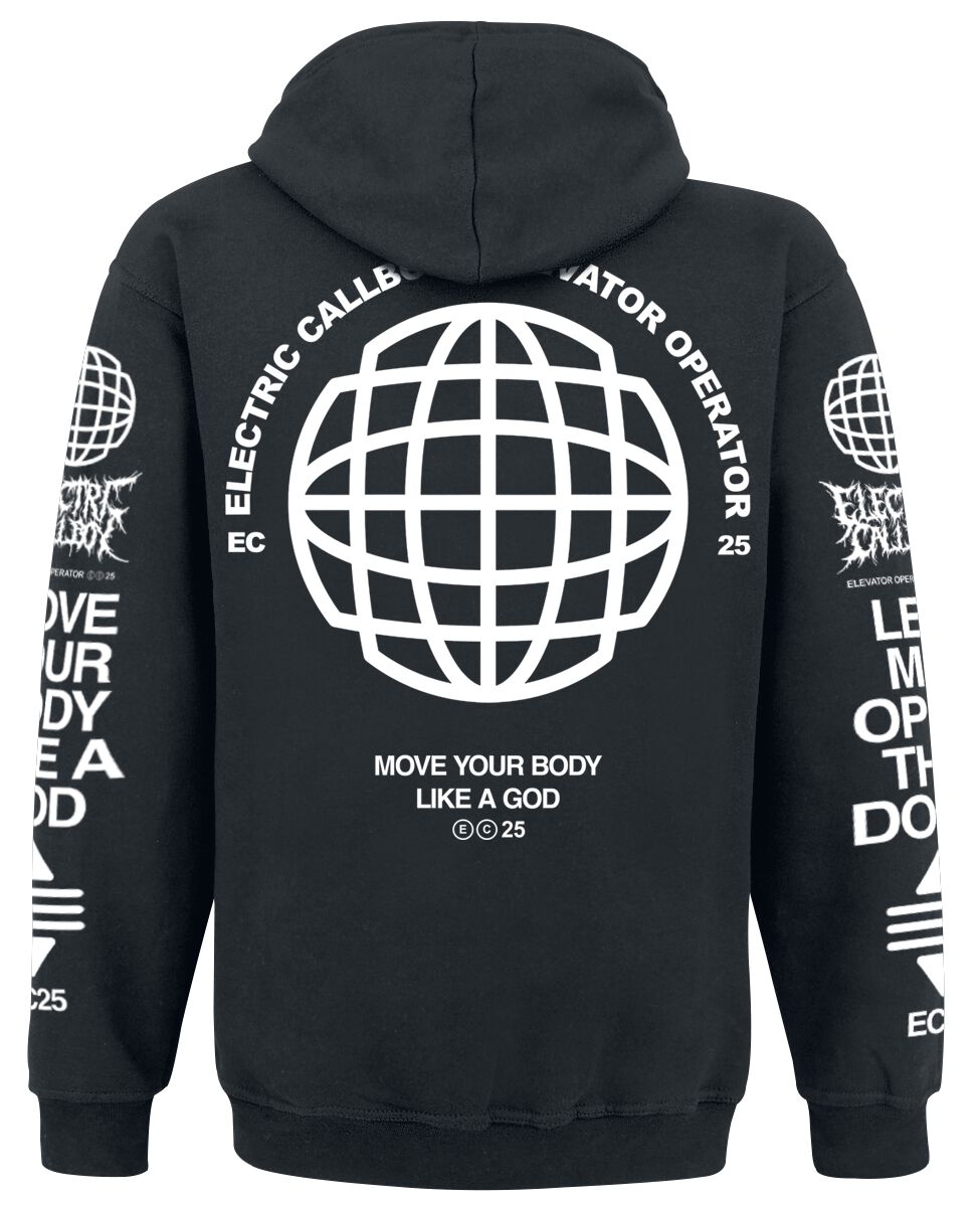 Elevator Operator Globe | Electric Callboy Hooded sweater | EMP