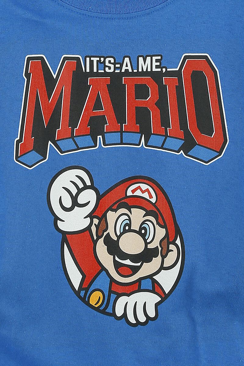 Kids - It's A Me, Mario | Super Mario T-Shirt | EMP