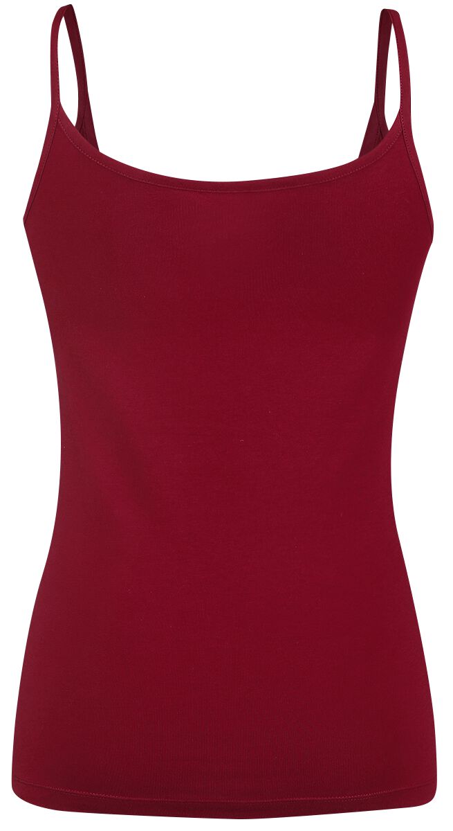 dark red top