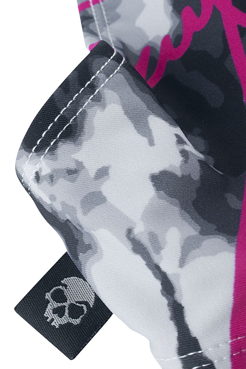 Bikini Top with Print and Batik Pattern | RED by EMP Bikini Top | EMP