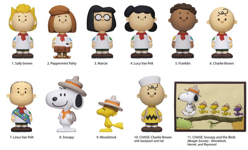 Characters (Chase Edition possible!) | Peanuts Backpack Pendant | EMP