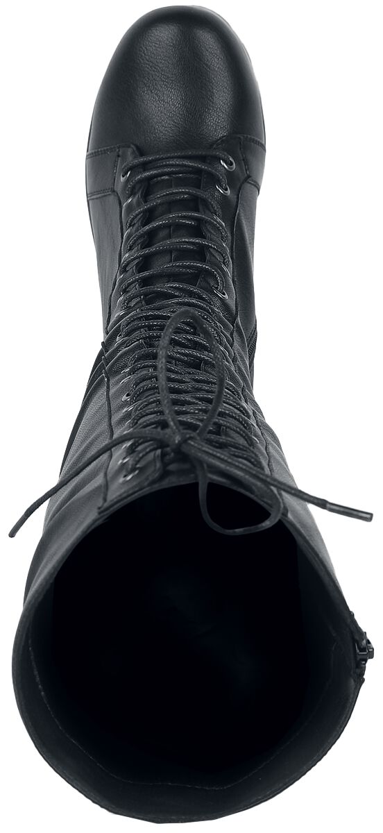 Platform lace-up boots | Gothicana by EMP Laced Boots | EMP