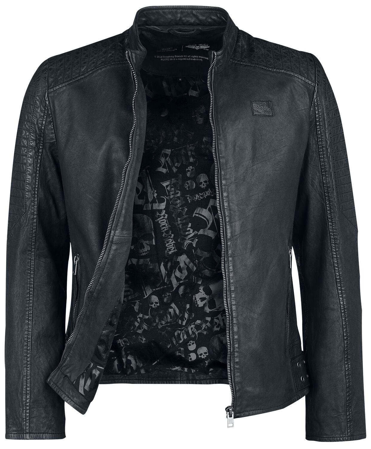 Rock Rebel X Route 66 - Leather Jacket | Rock Rebel by EMP Leather ...