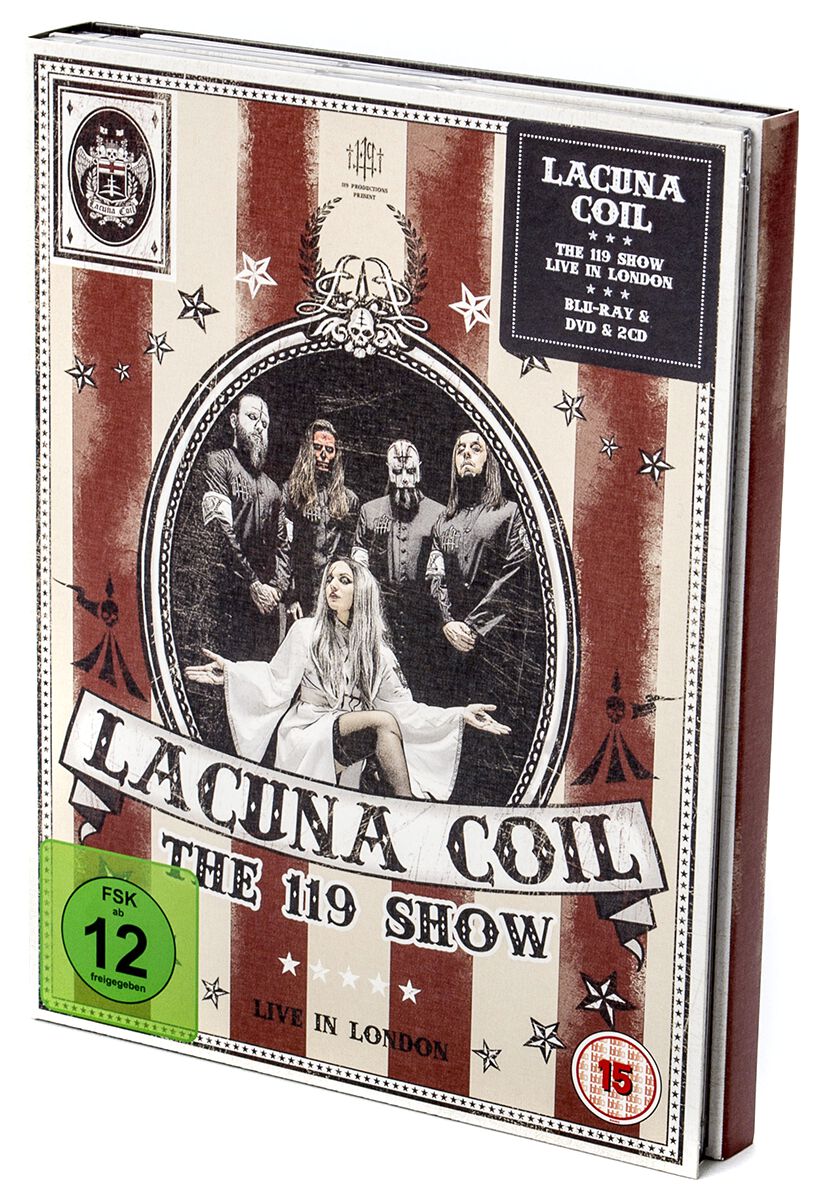 The 119 Show - Live in London | Lacuna Coil Blu-Ray | EMP