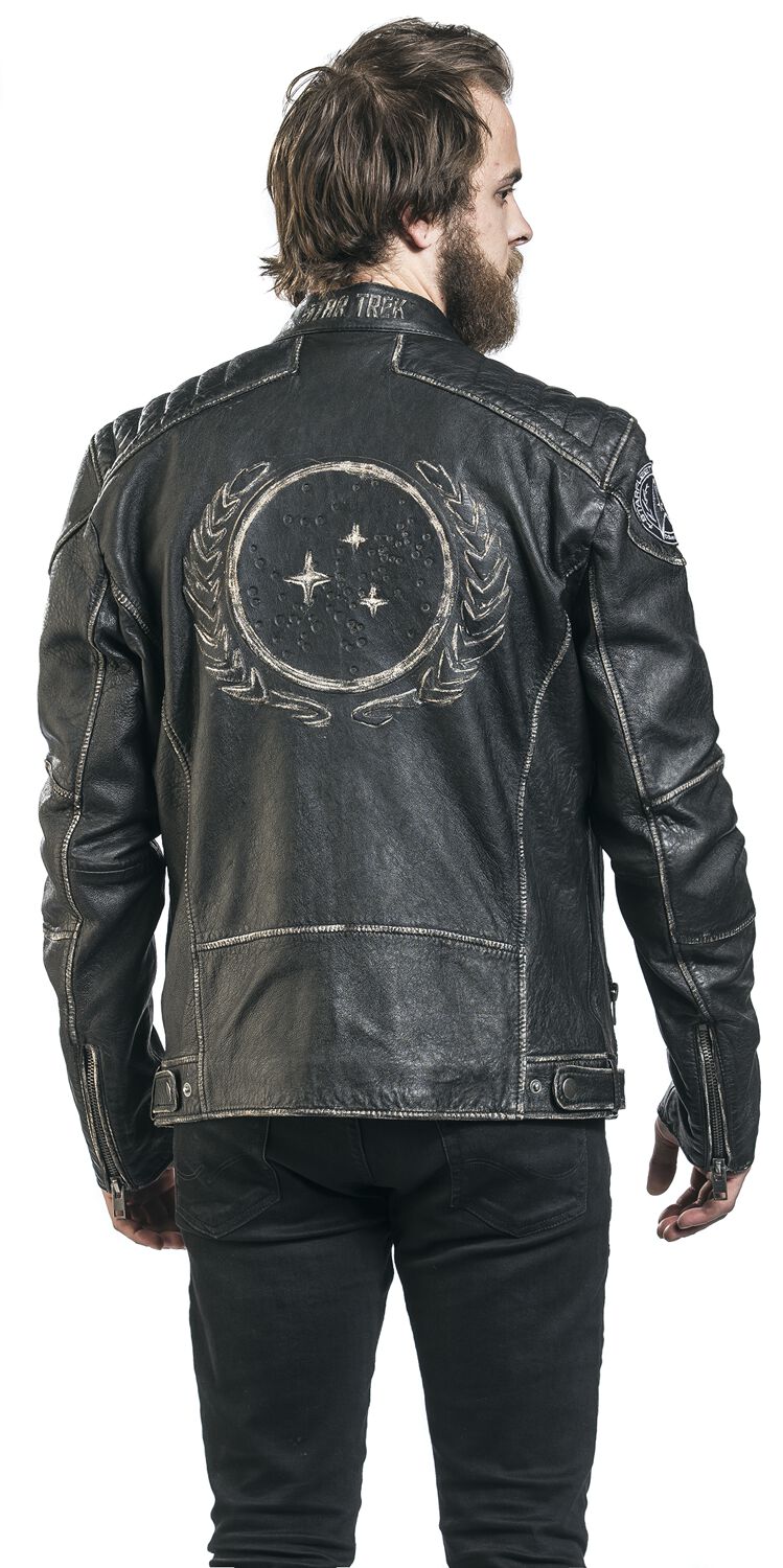 Starship | Star Trek Leather Jacket | EMP