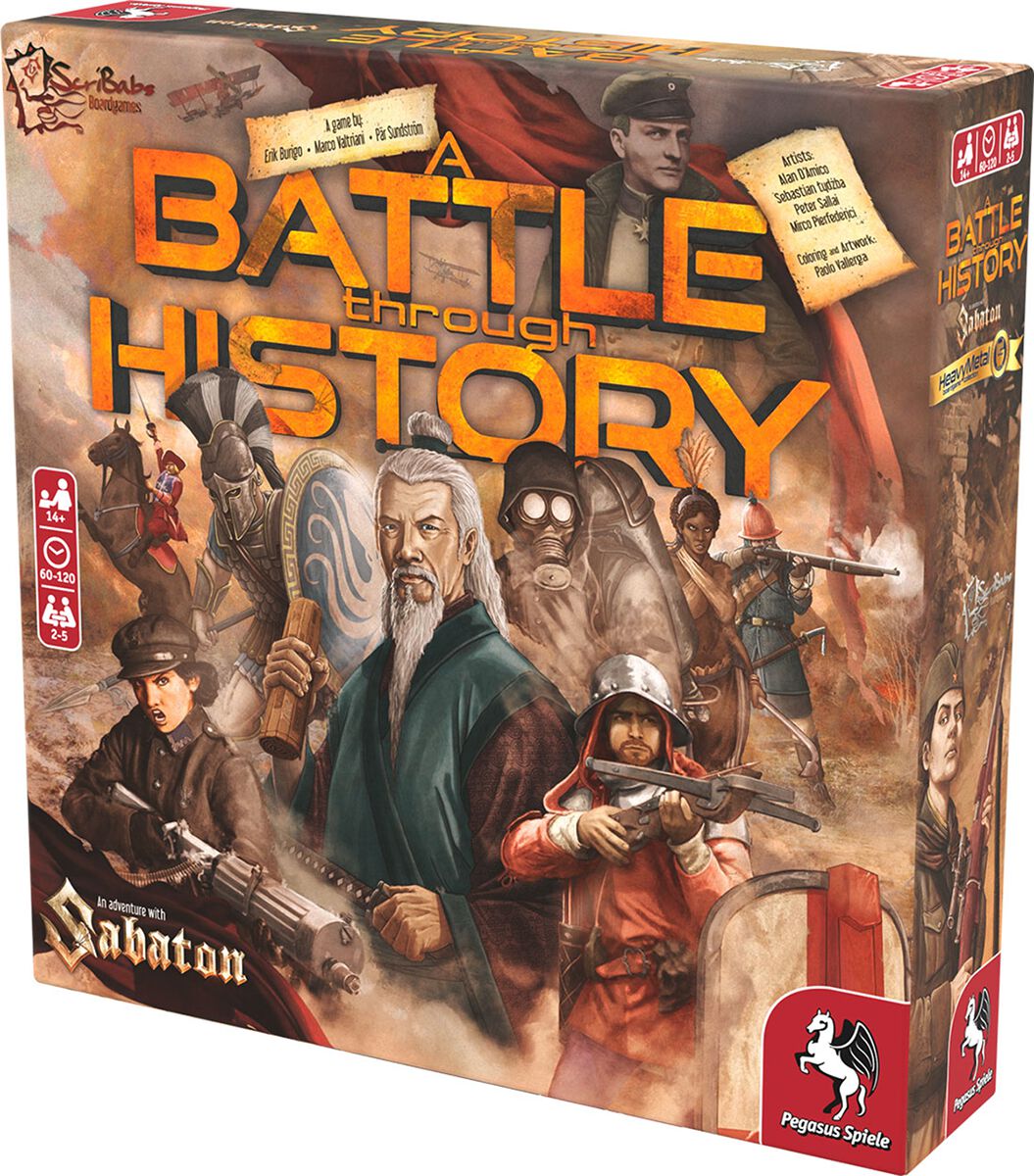 A Battle Through History | Sabaton Board Game | EMP