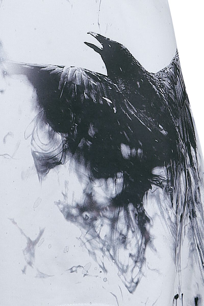 Crow Shade Lace Panel Vest | Innocent Top | EMP