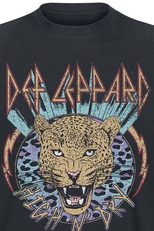High N Dry Leopard | Def Leppard T-Shirt | EMP