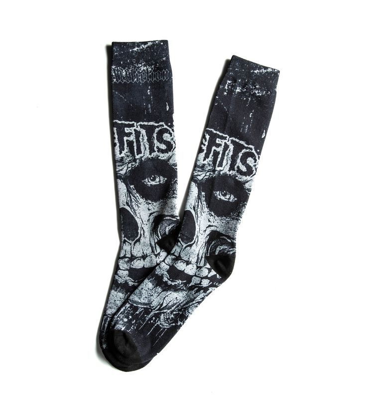Misfits - Skull | Affliction Socks | EMP
