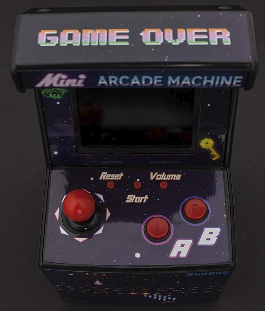 Mini Arcade Machine - incl. 300x 16-Bit Games | Mini Arcade Machine Toy ...