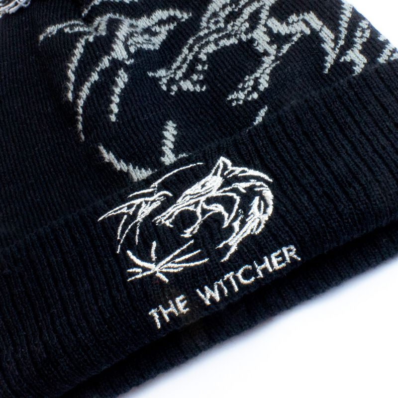 Wolf Logo | The Witcher Beanie | EMP