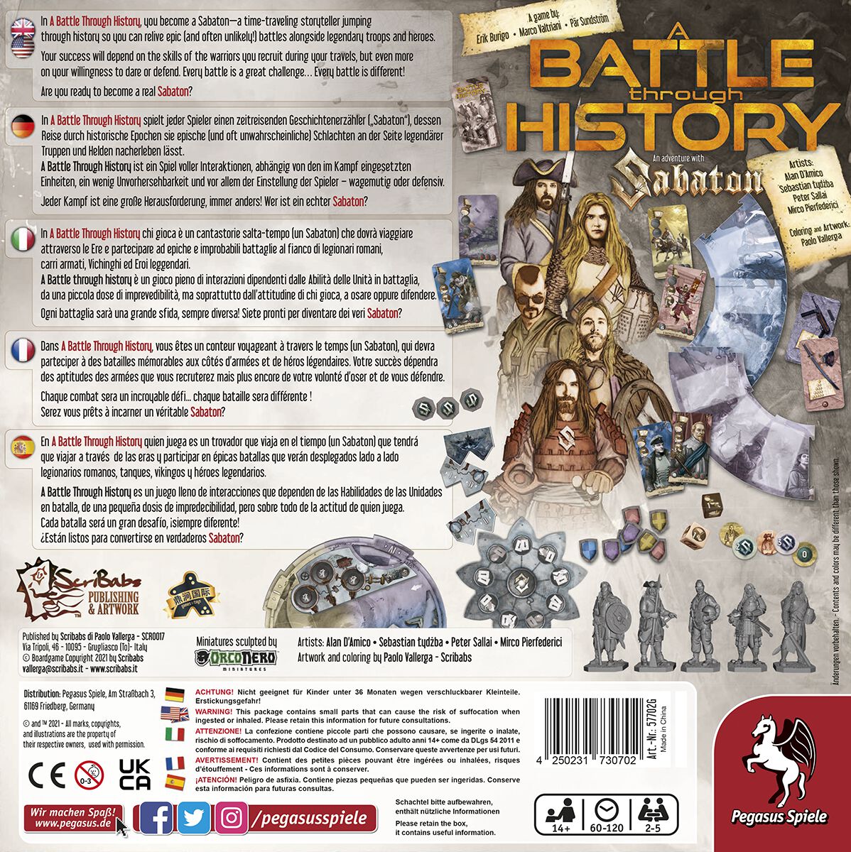 A Battle Through History | Sabaton Board Game | EMP