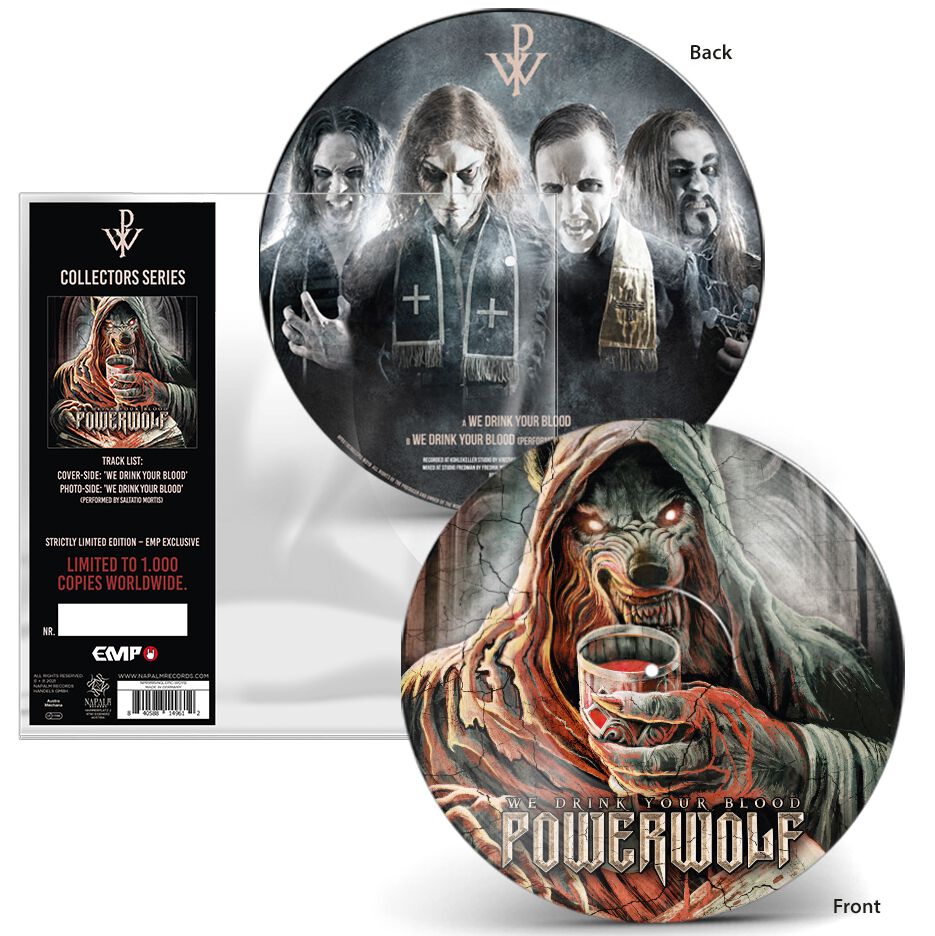 We Drink Your Blood | Powerwolf Single | EMP