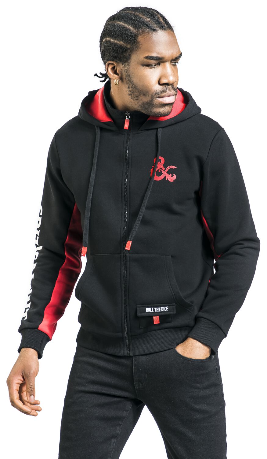 Critical Hit | Dungeons and Dragons Hooded zip | EMP