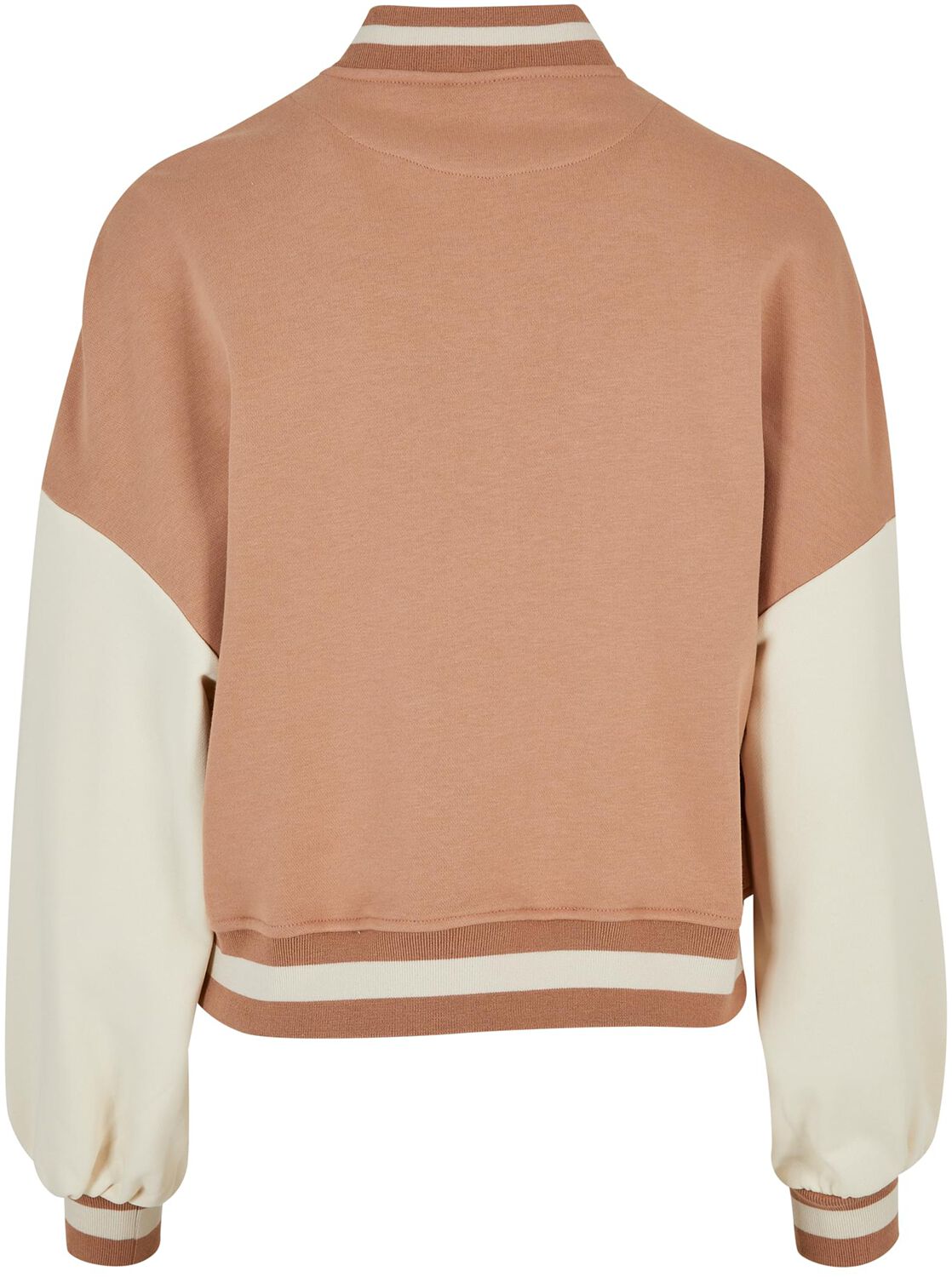 Ladies’ oversized two-tone college Terry jacket | Urban Classics ...