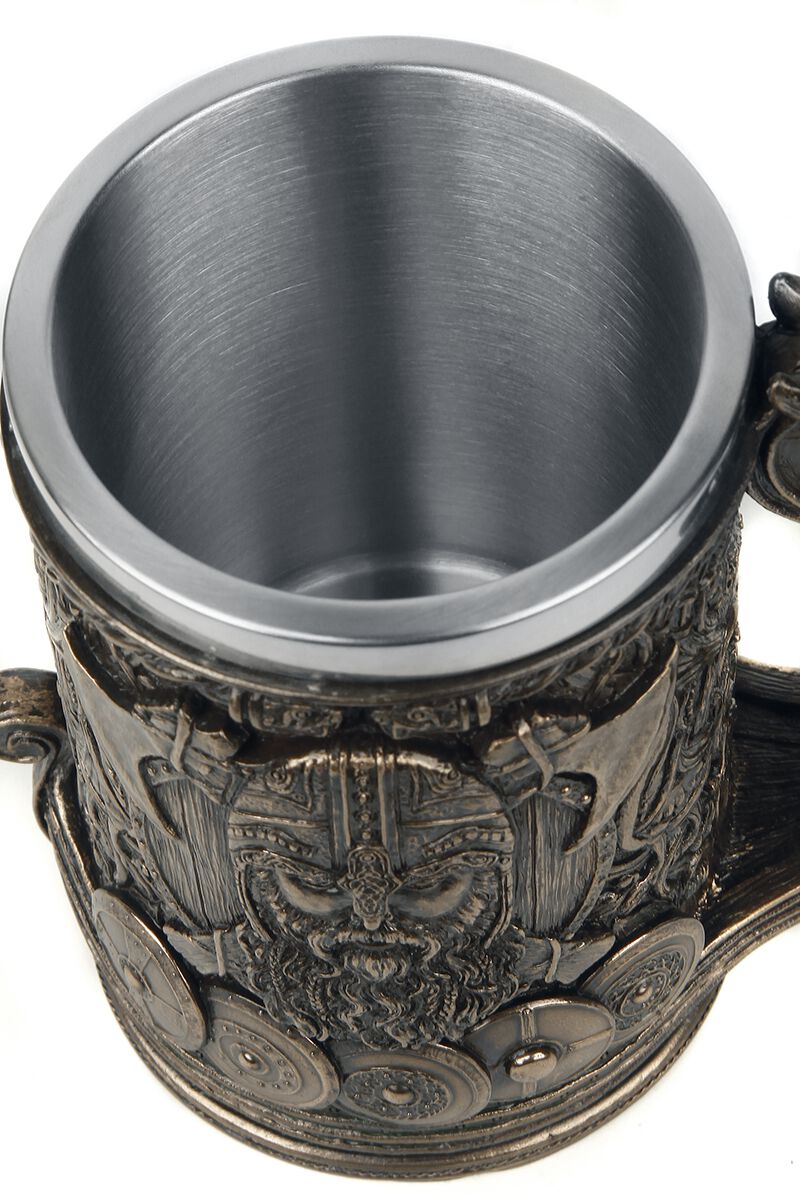 Bronze Drakkar Viking | Nemesis Now Beer Jug | EMP