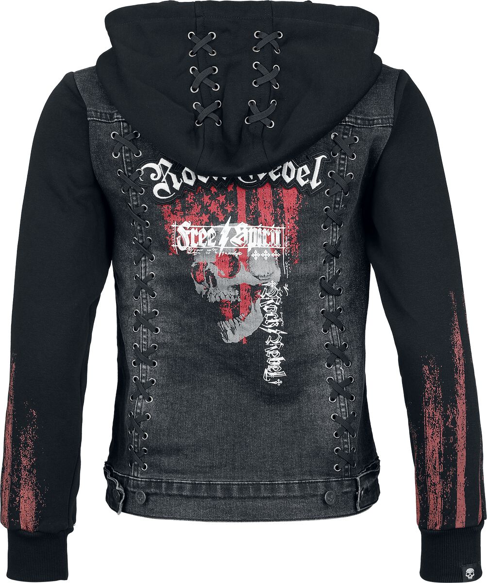 Skulls & Details | Rock Rebel by EMP Jeans Jacket | EMP